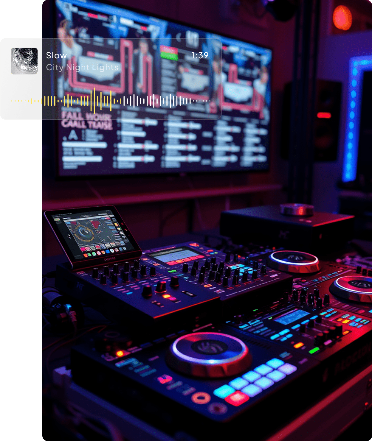 DJ Equipment Hire - City Nights Disco