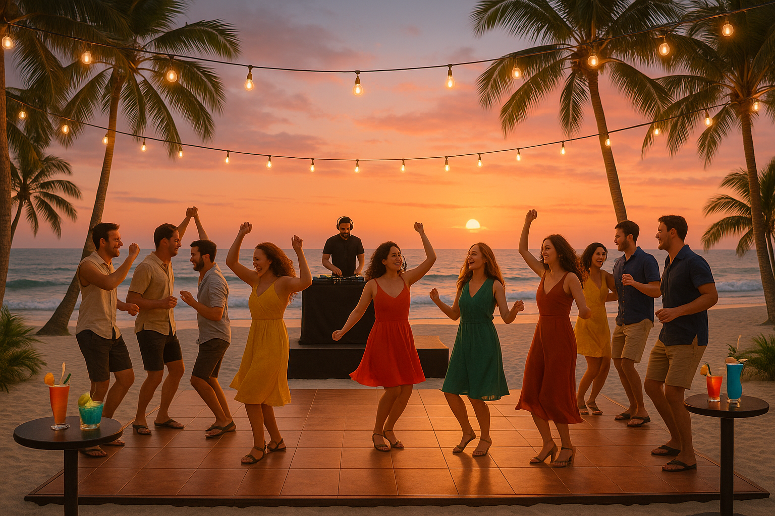 Top 10 Tropical Dance Tracks for Events - City Nights Disco