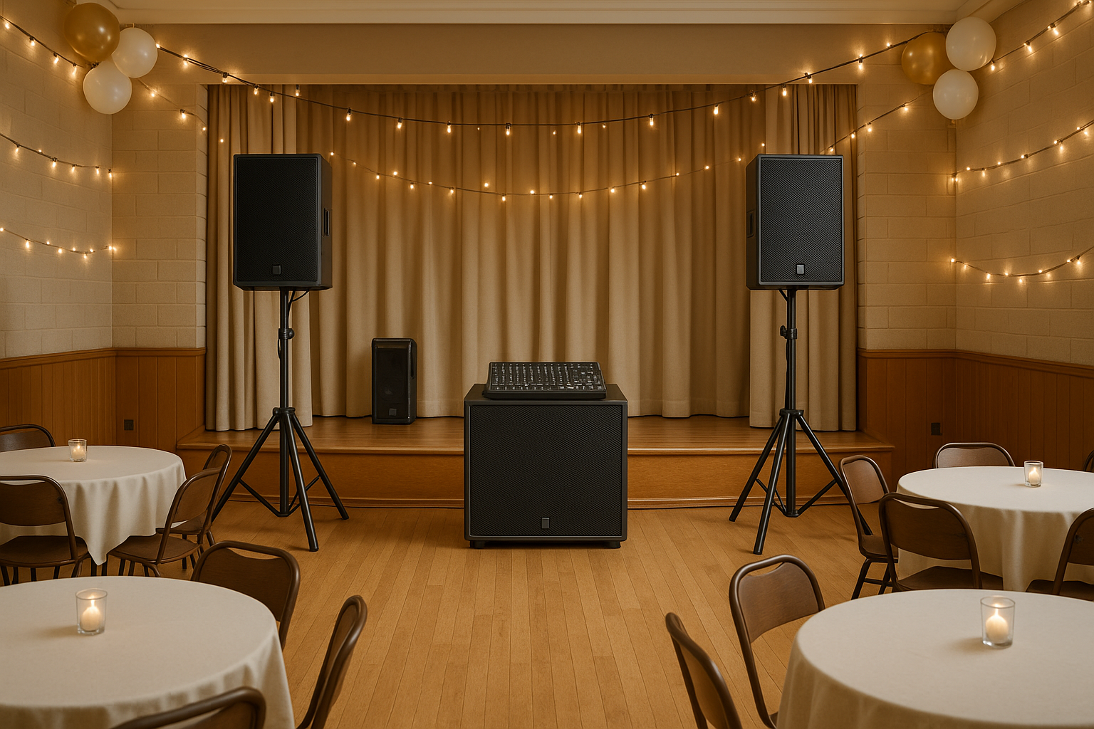 Village Hall Party Setup: Making Small Venues Sound Amazing - City ...